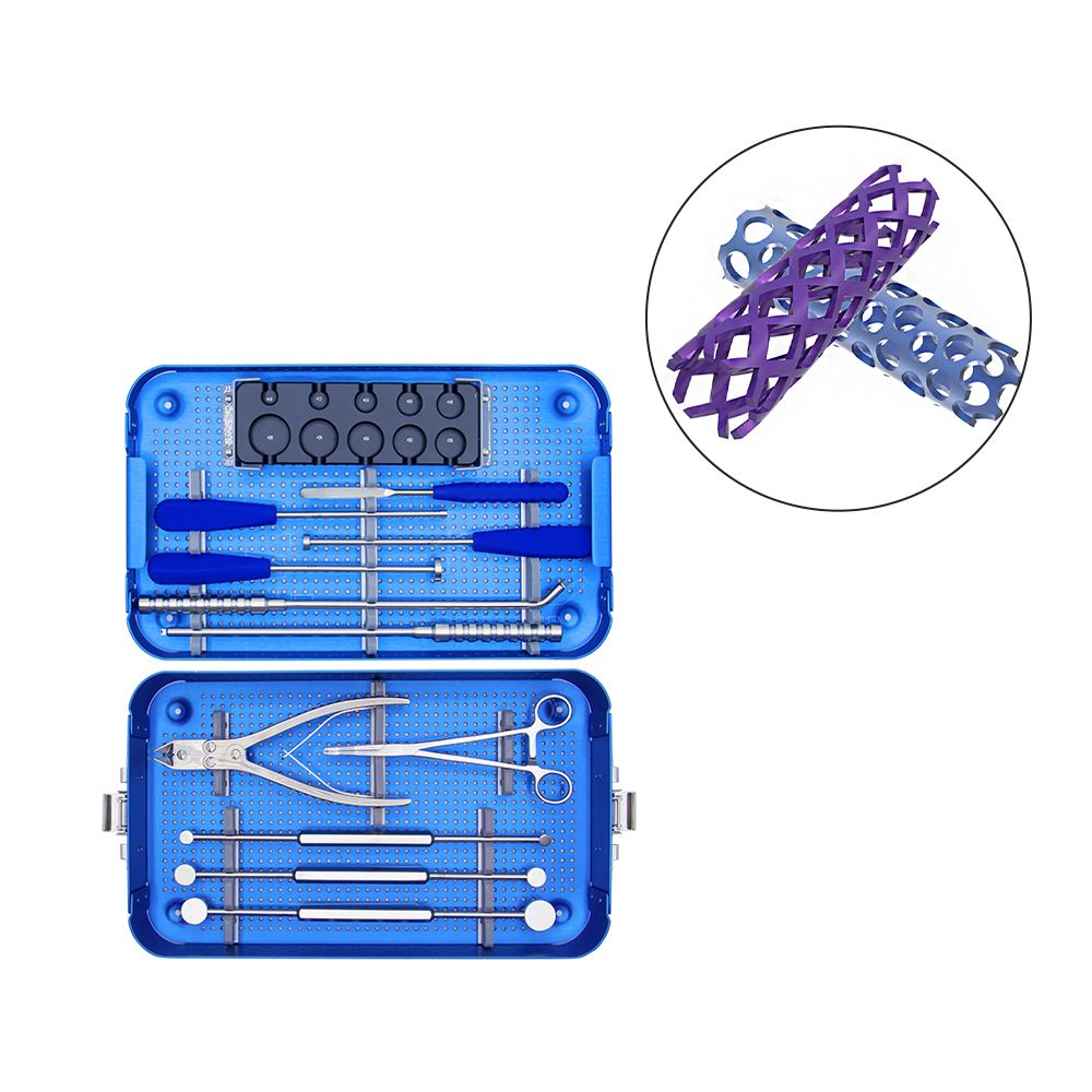 Titanium Mesh Cage Instrument Set Manufacturer Czmeditech